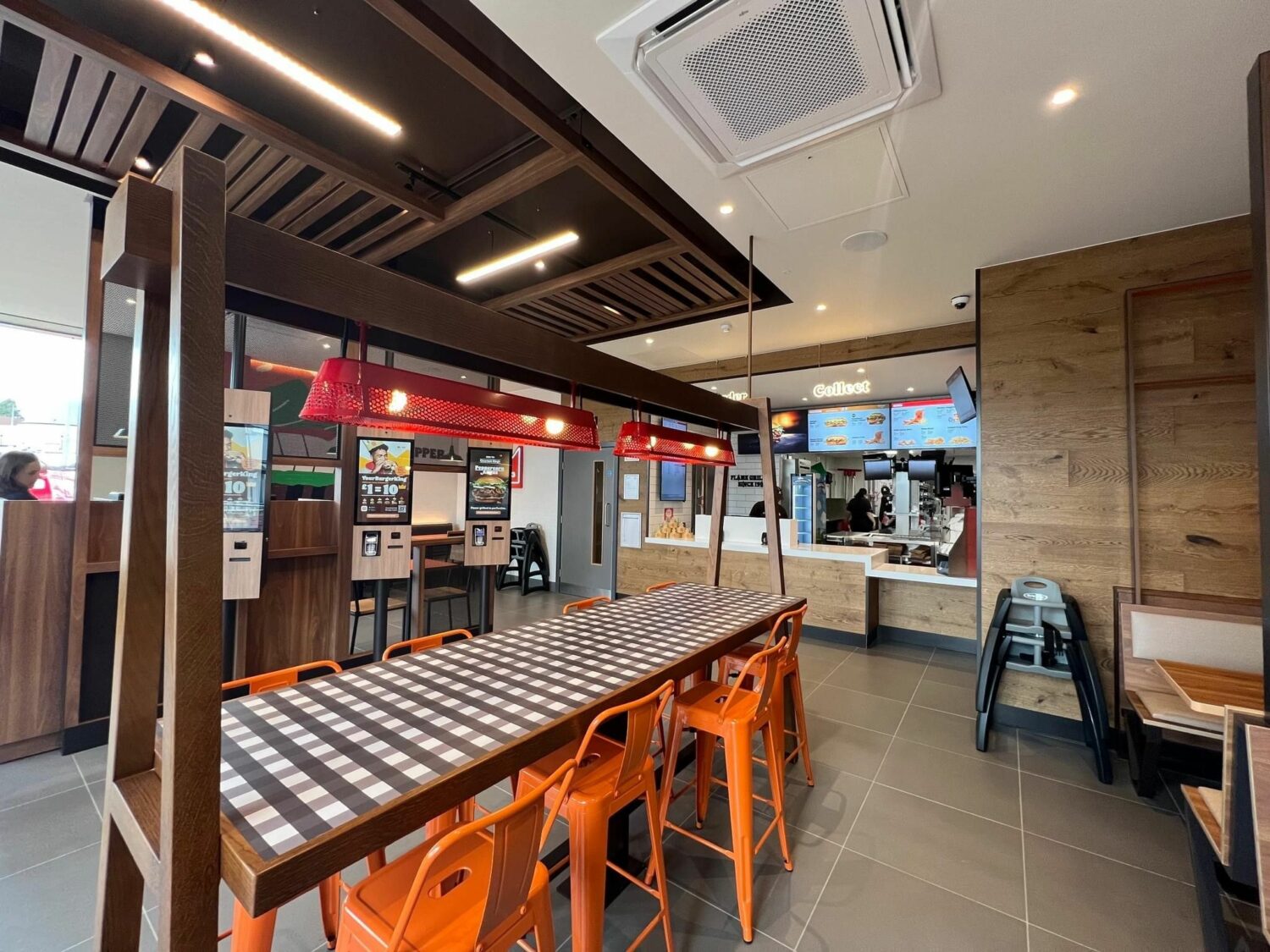 Burger King Restaurant Interieur