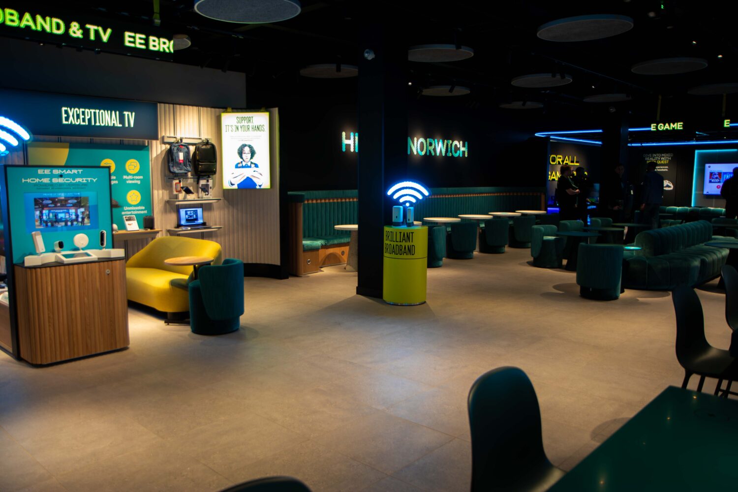 EE opens flagship experience store at Norwich's Chantry Place ...