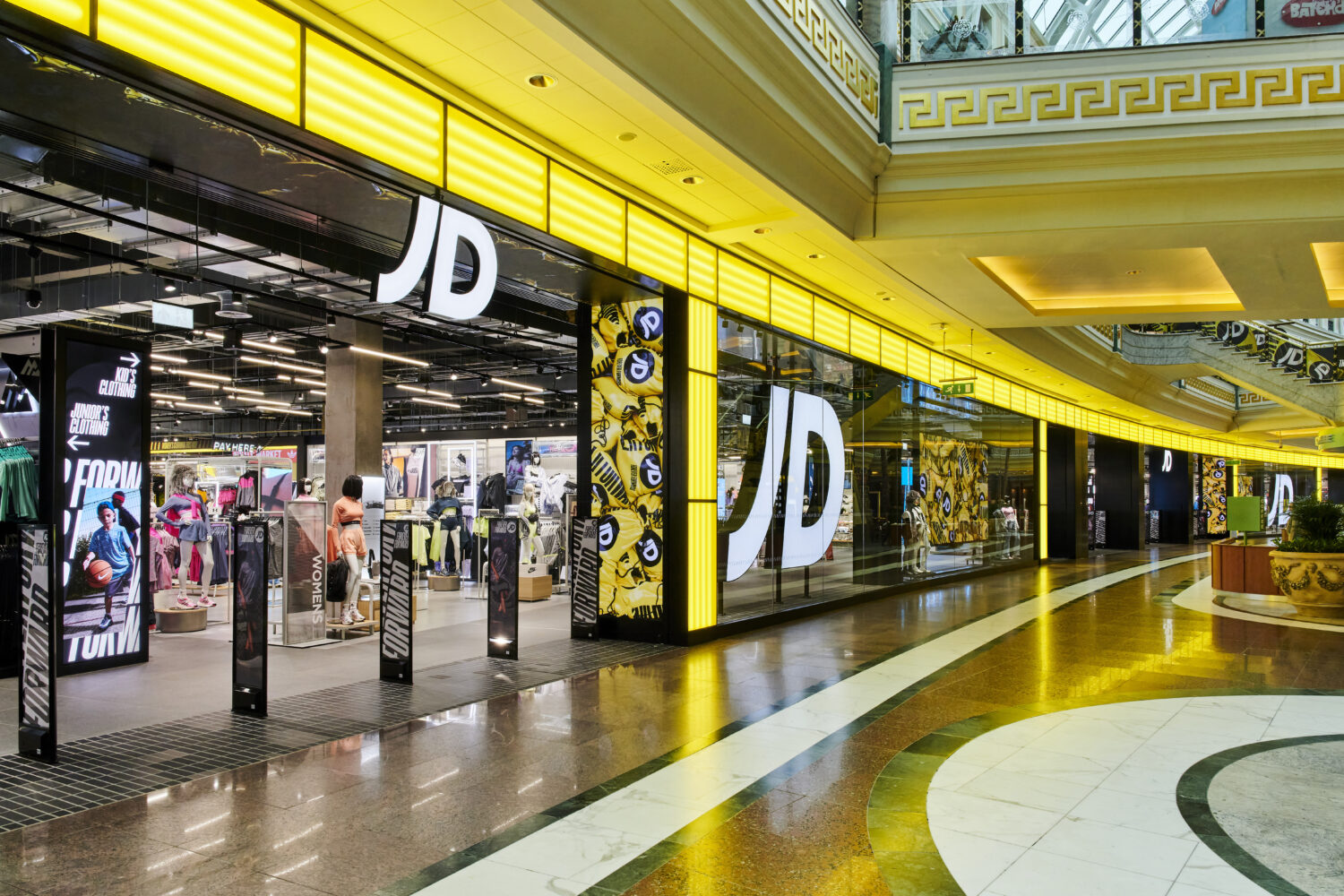 JD Sports upsizes at Manchester's Trafford Centre to open largest store ...